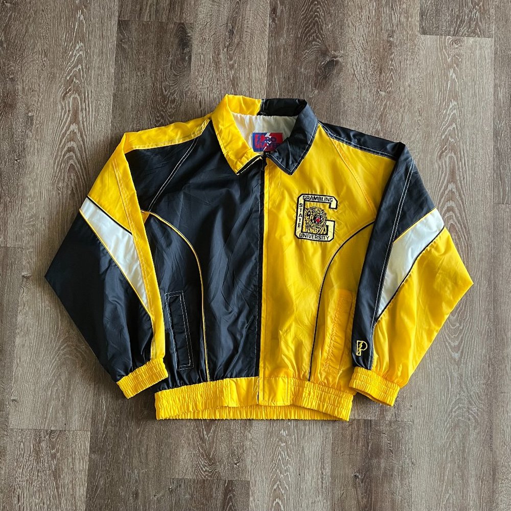 Vintage 90's Hbcu Grambling Black College Jacket Size… - Gem